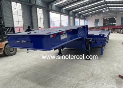 Cina 50000 kg 60000 kg semirimorchio a letto basso con sospensione meccanica in vendita