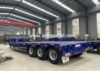 Cina Semi-Bed Trailer a scala idraulica 12R22.5 in vendita