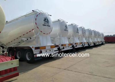 Cina 45T Serbatoio di cemento sfuso Semi-remorco 45000kg Serbatoio di cemento Semi-remorco per calcestruzzo in vendita