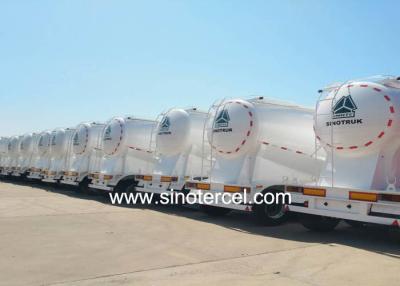 Cina 45T Serbatoio di cemento sfuso Semi-remorco 45000kg Serbatoio di cemento Semi-remorco per calcestruzzo in vendita