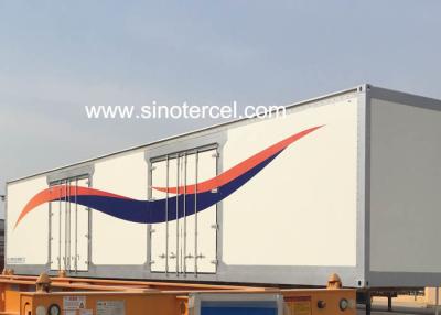 China Easy Loading Unloading Box Semi Trailer 53ft Cargo Semi Trailer for sale