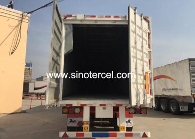 China Easy Loading Unloading Box Semi Trailer 53ft Cargo Semi Trailer for sale