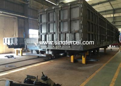 Cina 53 ft Semi Truck Box Trailers 50000kg Semi Trailer Storage Container in vendita