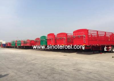 China 30T-60T Fence Semi Trailer Shipping Container Semi Trailer for sale