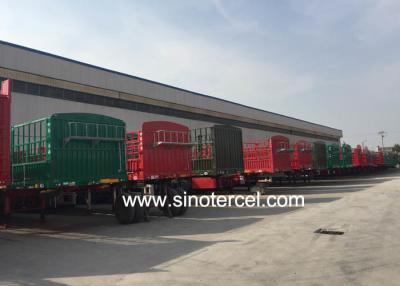 China 30T-60T Fence Semi Trailer Shipping Container Semi Trailer for sale
