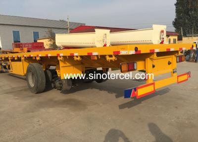 China FUWA/BPW Axle 20 Foot Full Tilt Trailer Heavy Duty Transportation for sale