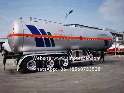 Cina 30CBM -60CBM Semitanker Trailer Pentane Semi-trailer 3 assi / 4 assi in vendita