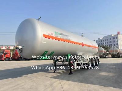 Cina 30CBM -60CBM Semitanker Trailer Pentane Semi-trailer 3 assi / 4 assi in vendita