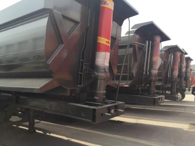 China 3 Achsen Hydraulischer Abwurfkopf Halbanhänger Zeit sparen Bequem zu verkaufen
