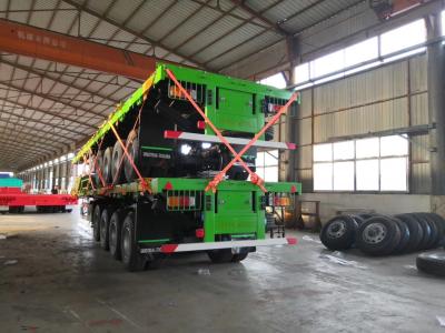 Κίνα 3 άξονες μπλε ορόσημο 2 × 20 πόδια ή 40 πόδια για εμπορευματοκιβώτια που μεταφέρουν 50-60 τόνους προς πώληση