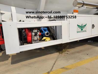 Cina Semi-remorco con serbatoio di carburante di capacità di 45000 litri con valvole di sollievo della pressione e dispositivi antistatici in vendita