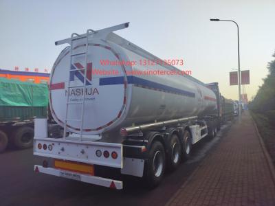Cina 40CBM Serbatoio di petrolio Semi-remorchio Grande capacità Tirato olio commestibile Petrolio Petrolio greggio Olio raffinato in vendita
