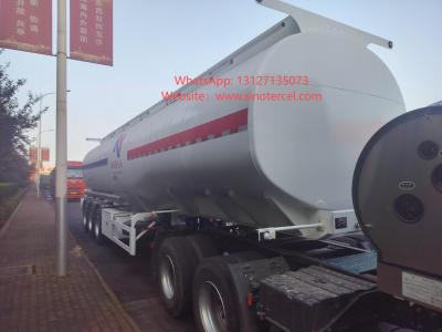 Cina 40CBM Serbatoio di petrolio Semi-remorchio Grande capacità Tirato olio commestibile Petrolio Petrolio greggio Olio raffinato in vendita