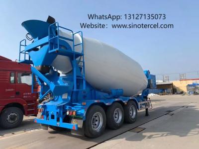 Cina Miscelatori semi-remorchi Efficienza senza rivali nella miscelazione del materiale 3 assi 20CBM in vendita
