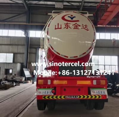 Cina 50000L semirimorchio di cemento sfuso motore Weichai Cement Tanker trailer in vendita