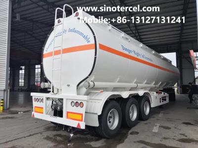 China 30CBM Petroleum Semi Tanker Trailer 3 Axles 5 Compartment for sale
