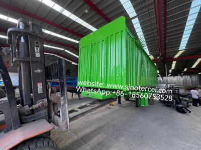 Китай 60-тонный полуприцеп-фургон с кузовом из высокопрочной стали продается