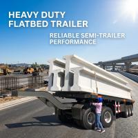 China 3-Axles Flatbed Semi-Trailer: Durability & Efficiency Combined for sale