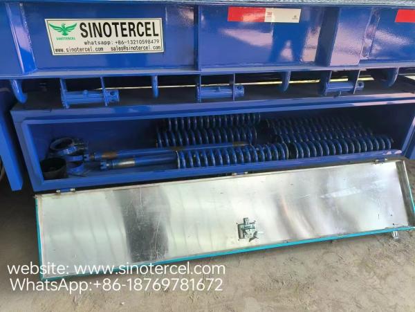 Quality Low Bed Semi Trailer Mechanical Suspension for Container and Construction for sale