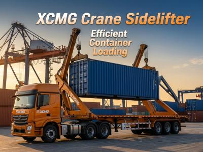 China Advanced Dual Line Air Brake System Sidelifter Trailer For Side Loading Manual Or Remote Control for sale