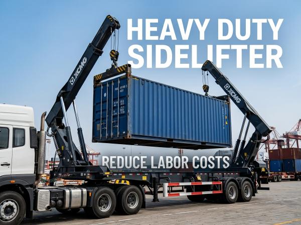 Quality 20ft Sidelifter Trailer 37 Tons 40ft Side Lifter Container for sale