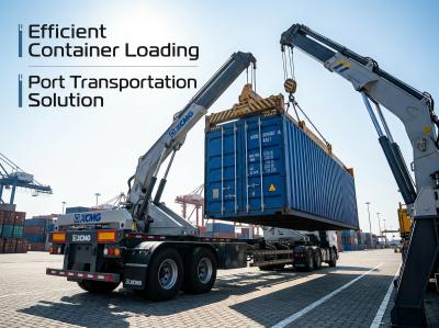 China 37 Tons Lifting Capacity 3 Axle Sidelifter Trailer with Side Unloading Capability for 20ft 40ft Containers for sale