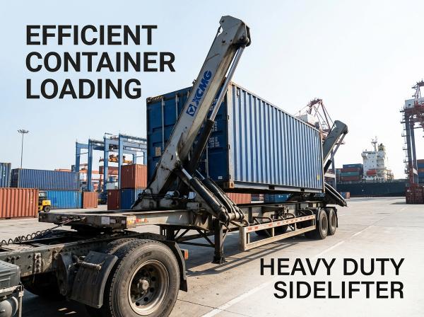 Quality Sidelifter Trailer for Container Loading Improve Efficiency and Reduce Labor Costs for sale