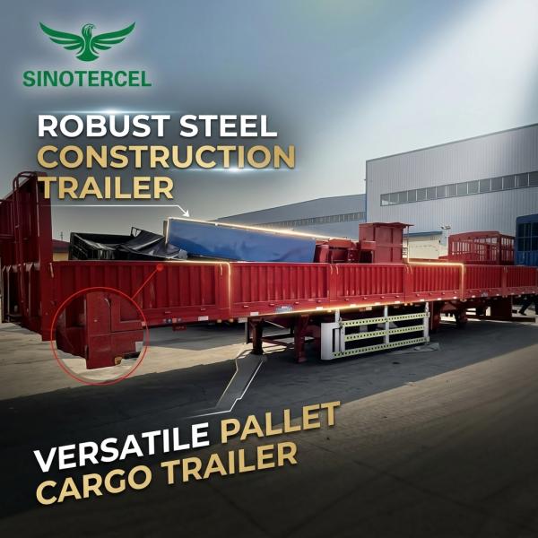 Quality Tri Axles 60000kg Sidewall Semi Trailer For Container Transportation for sale