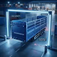 Quality LML9400TPB Fence Semi Trailer 4 Axles Bulk Cargo Semi Trailer for sale