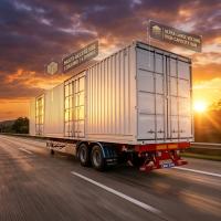 Quality Heavy-Duty 3-Axle Box Semi-Trailer for Efficient Logistics for sale
