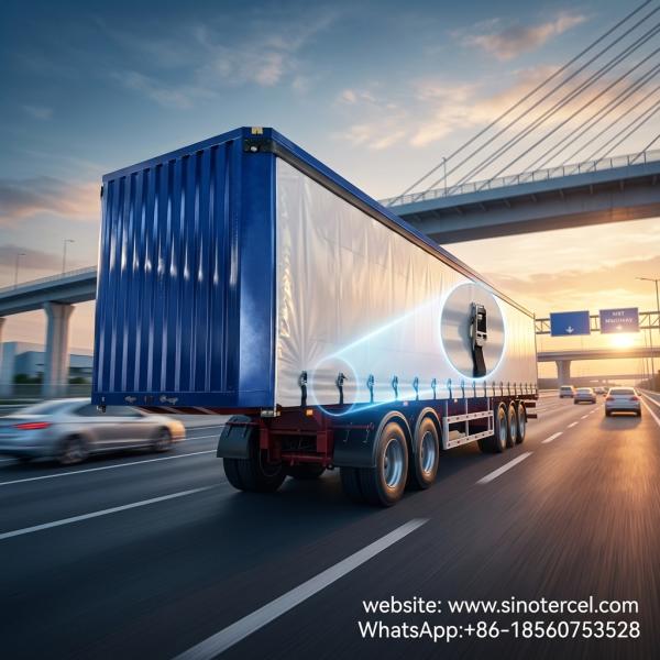 Quality Loading Unloading Personalized Box Semi Trailer With Pullable Fabric Sides for sale