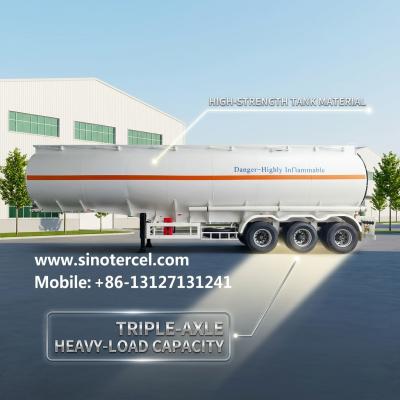 China 30CBM Petroleum Semi Tanker Trailer 3 Axles 5 Compartment for sale