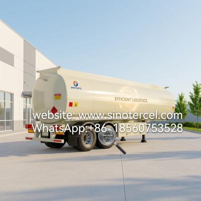 China 30000L-60000L Lpg Semi Tanker Trailer 3 Axles Customized for sale