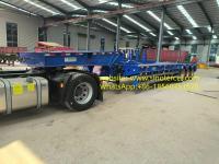 Quality 3 Axles LowBed Semi Trailer 60 Ton Transportation construction machinery Low Bed for sale