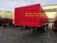 Quality Box Semi Trailer Personalized Enclosed Semi Trailer for sale