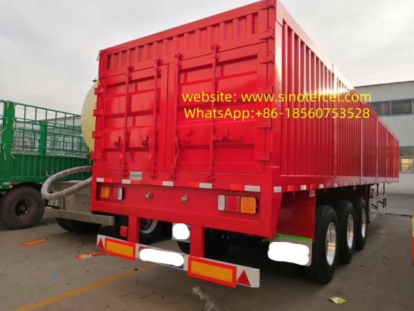 Quality Box Semi Trailer Personalized Enclosed Semi Trailer for sale