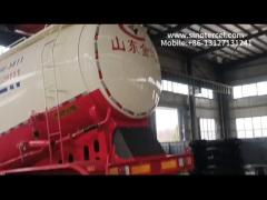Половина прицепа топливный бак 35CBM бак Половина прицепа