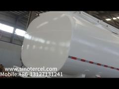 3 Axle Semi Trailer Fuel Tank 35CBM tank Semi Trailer