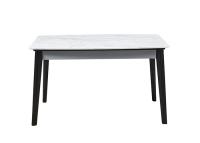 China Restaurant Solid Wood Modern Rock Slate Dining Table for sale