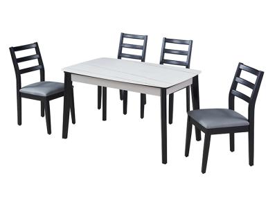 Cina Tavolo da pranzo semplice dell'ardesia del bordo 130x80x76cm del rock moderno in vendita