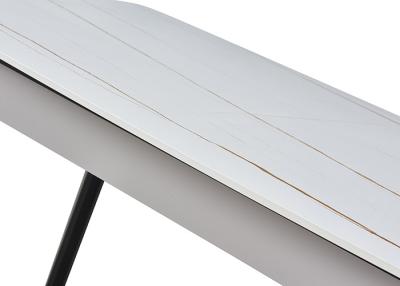 Cina Tavolo da pranzo semplice dell'ardesia del bordo 130x80x76cm del rock moderno in vendita
