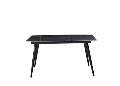Cina tavolo da pranzo dell'ardesia di 140cmx80cmx76cm, tavolo da pranzo della roccia in vendita