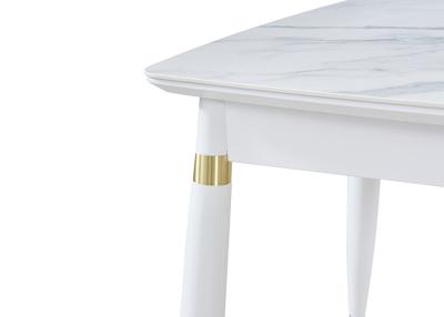 Cina Tavolo da pranzo di lusso leggero dell'ardesia di stile 130cmx80cmx76cm in vendita