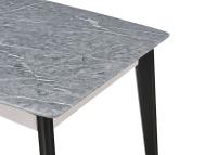 China Fashionable Solid Wood Nordic Marble Dining Table for sale