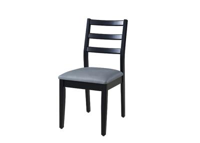 Cina ISO9001 Gray Upholstered Dining Chairs scuro in vendita