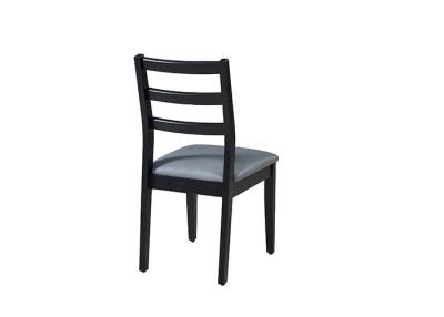 Cina ISO9001 Gray Upholstered Dining Chairs scuro in vendita
