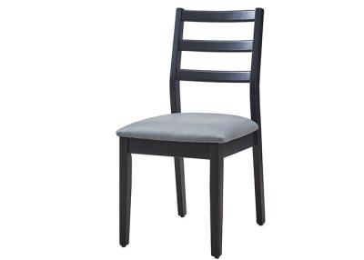 Cina ISO9001 Gray Upholstered Dining Chairs scuro in vendita