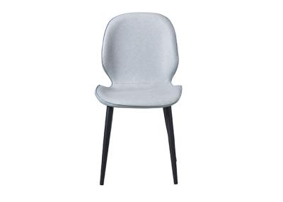 Cina Ferro Art Leather Padded Dining Chairs del ristorante in vendita