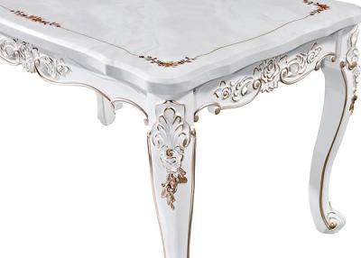 Cina Tavolo da pranzo di marmo nordico di retro altezza di 75cm H-1198 C-34 in vendita