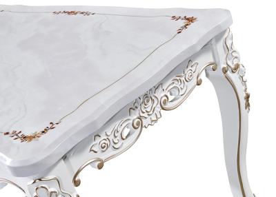 Cina Tavolo da pranzo di marmo nordico di retro altezza di 75cm H-1198 C-34 in vendita